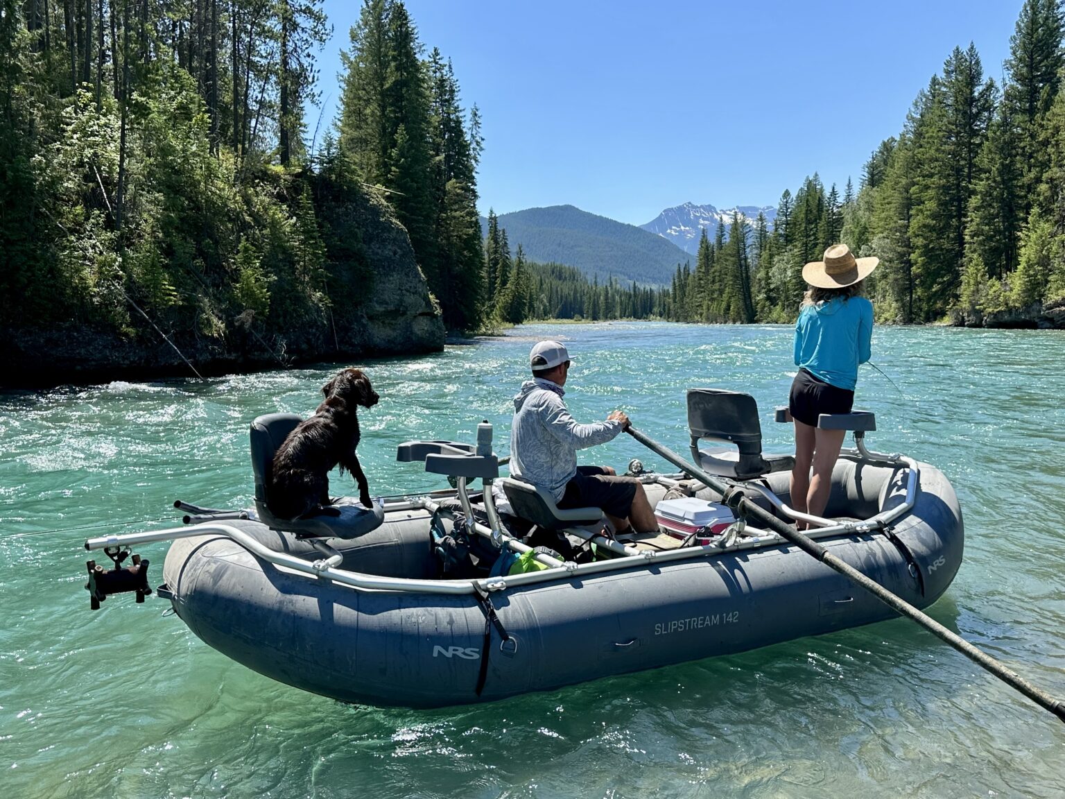 NRS Slipstream 142 Fishing Raft Package FREE SHIPPING - Bigfork Anglers